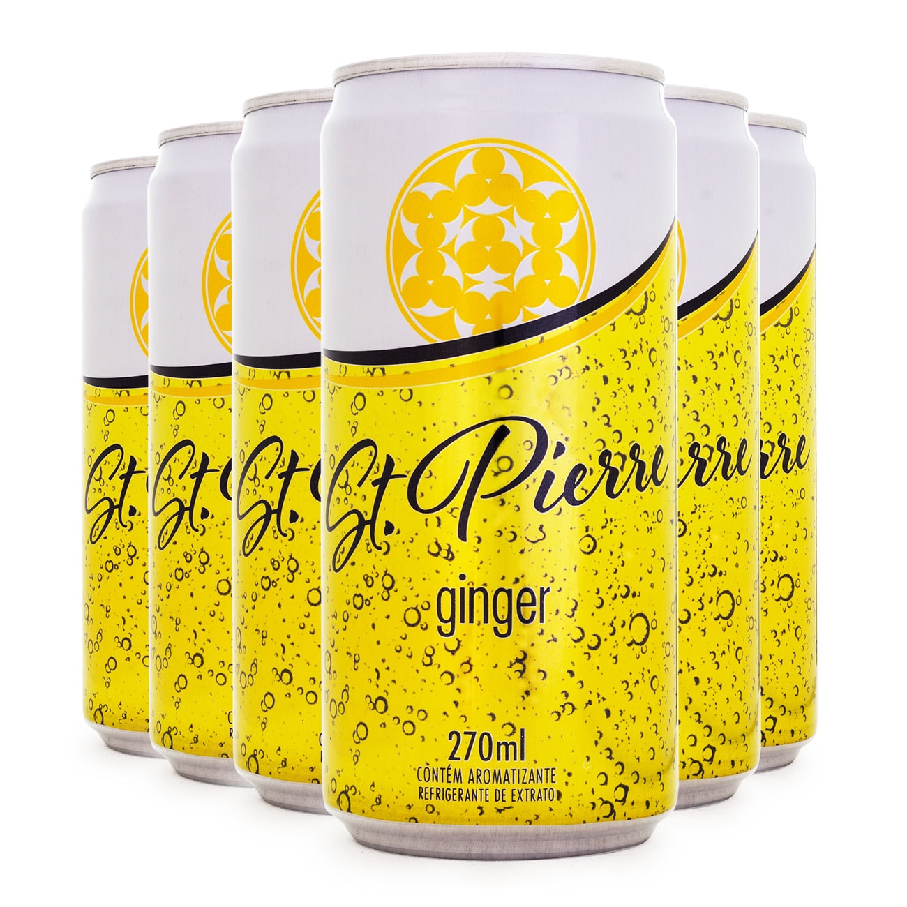 6un St. Pierre Ginger Beer 270ml - Espaço Prime Bebidas