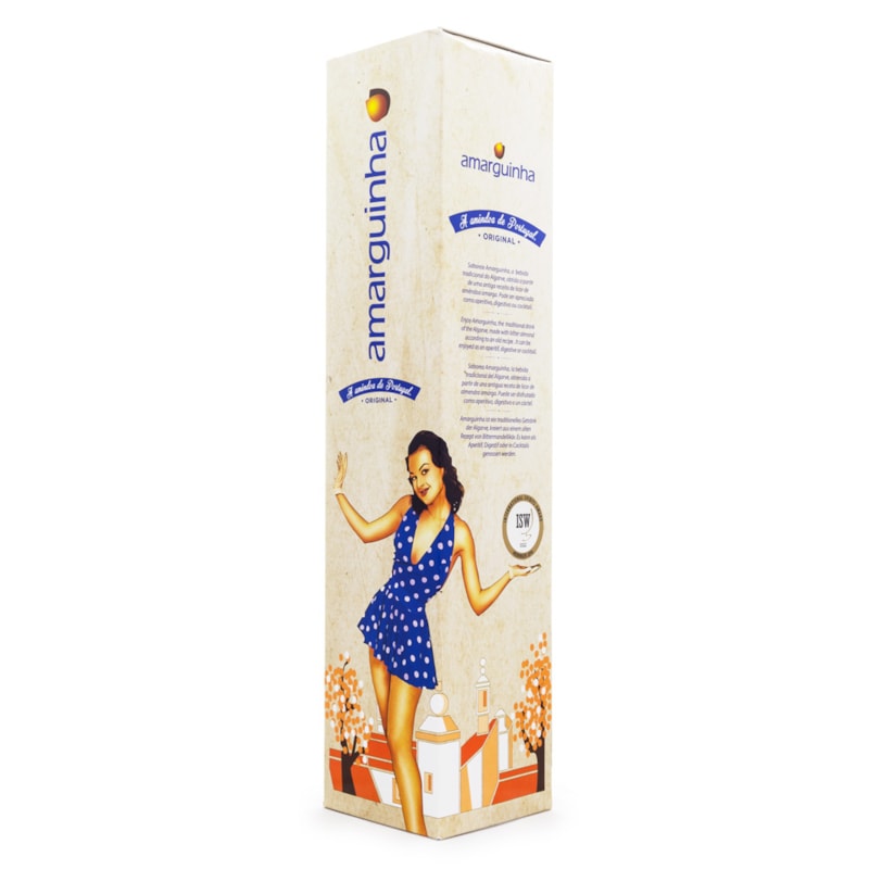 Amarguinha - Licor de Amêndoas Amargas 700ml - Espaço Prime Bebidas