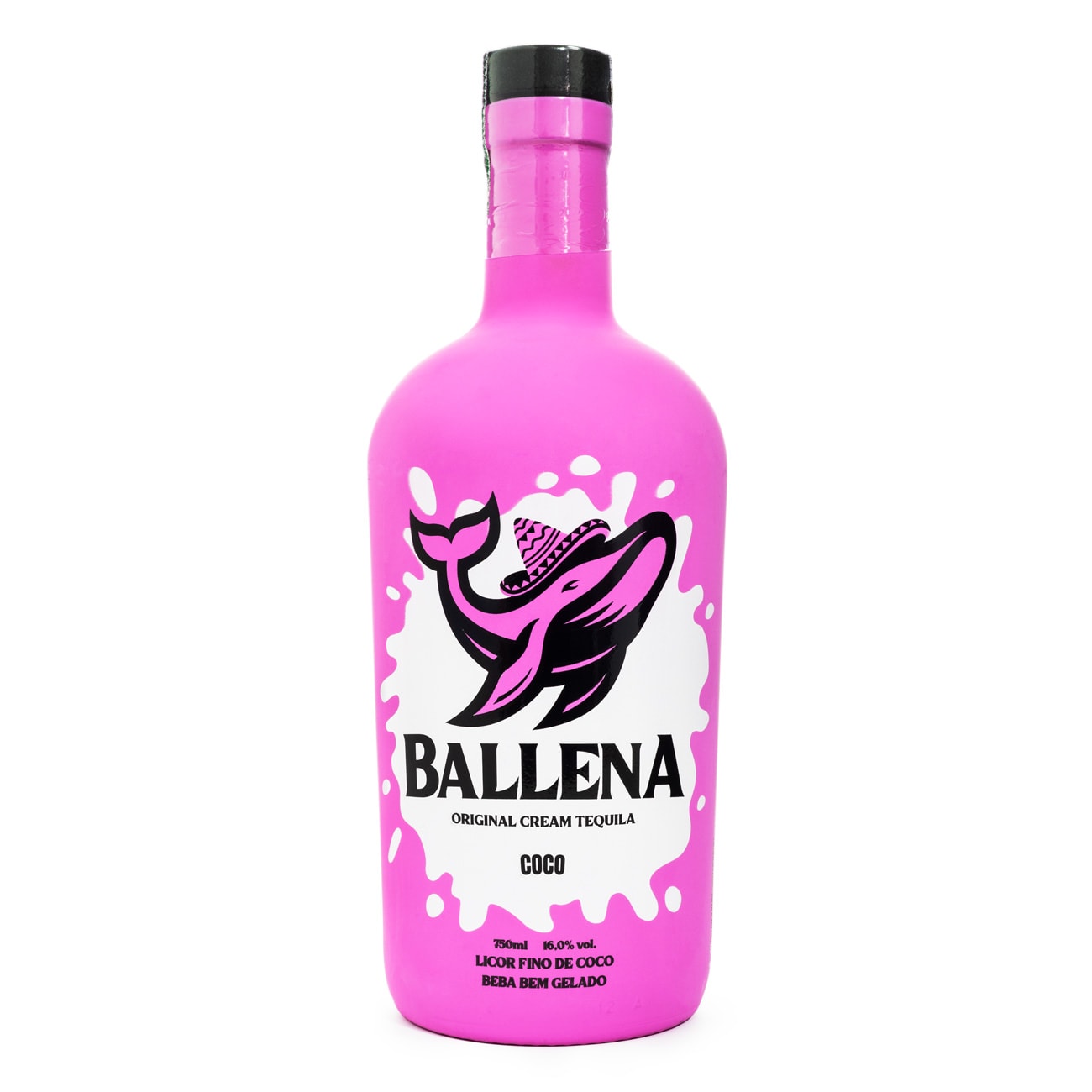 Ballena Coco - Licor de Tequila 750ml - Espaço Prime Bebidas