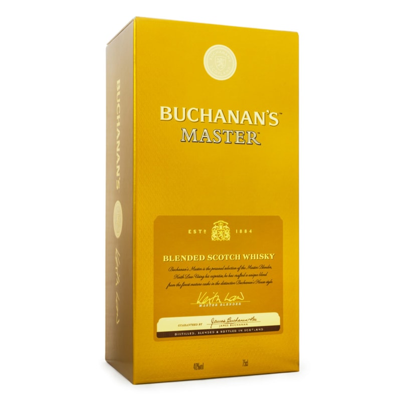 Buchanan's Master Blended Scotch Whisky 750ml - Espaço Prime Bebidas
