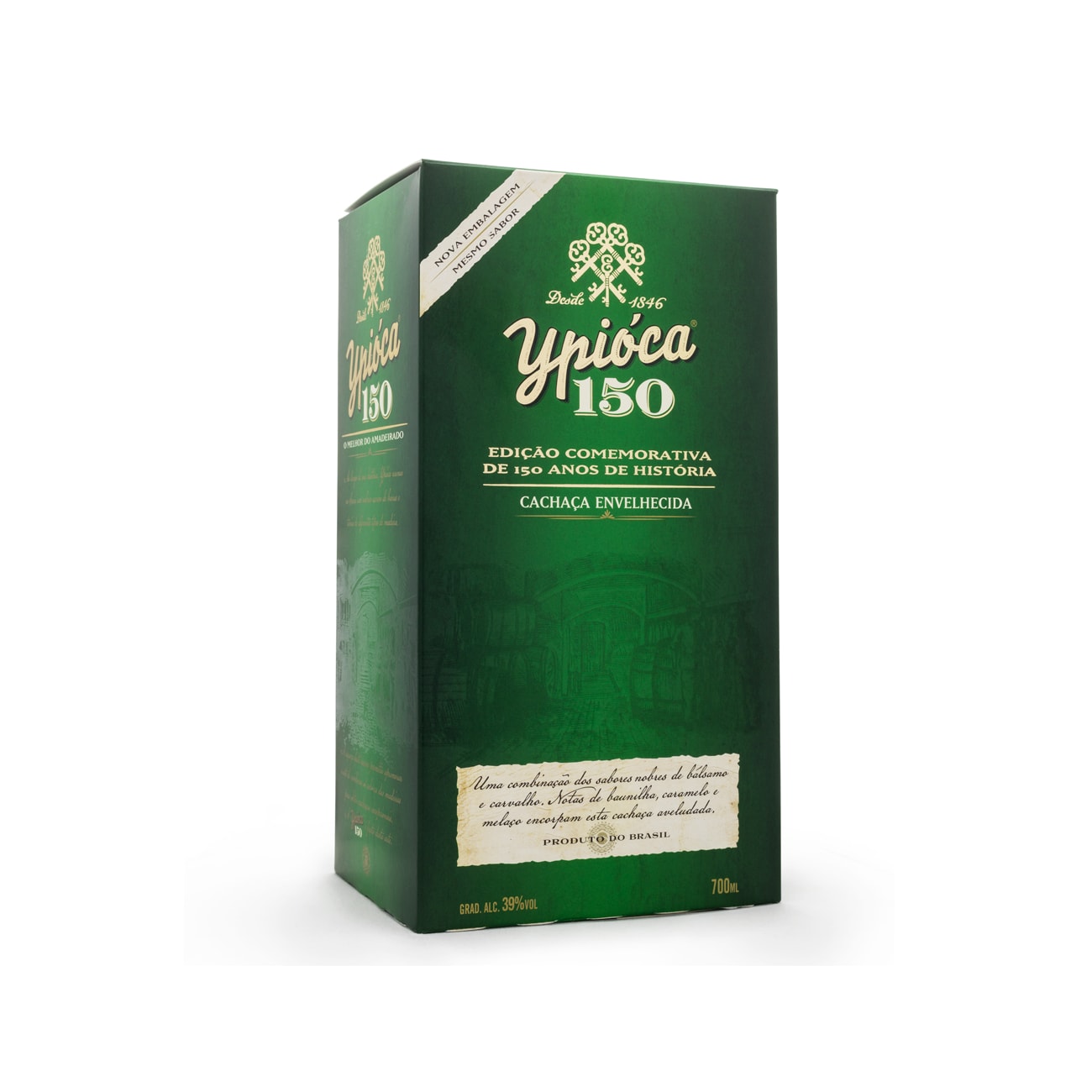 Cachaça Ypióca 150 Anos 700ml - Espaço Prime Bebidas