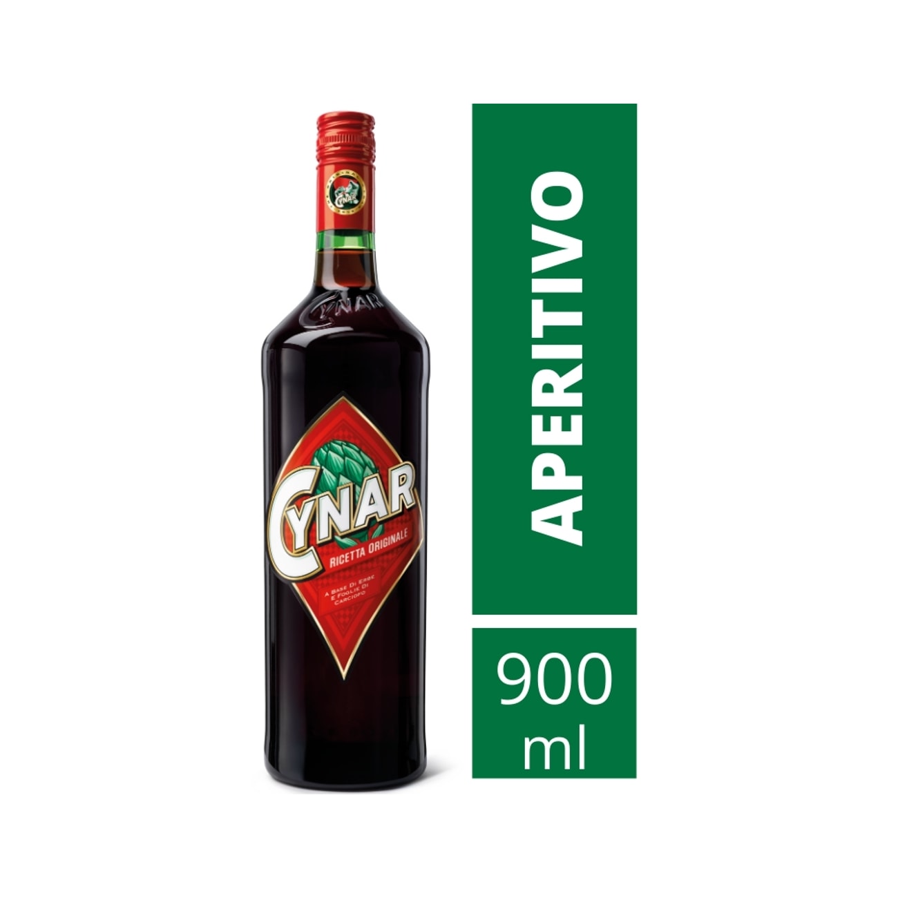 Cynar - Aperitivo de Alcachofra 900ml - Espaço Prime Bebidas
