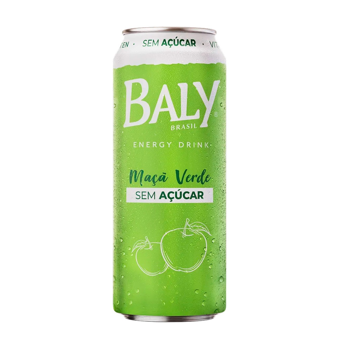 Energético Baly Maçã Verde Sem Açúcar 473ml - Espaço Prime Bebidas