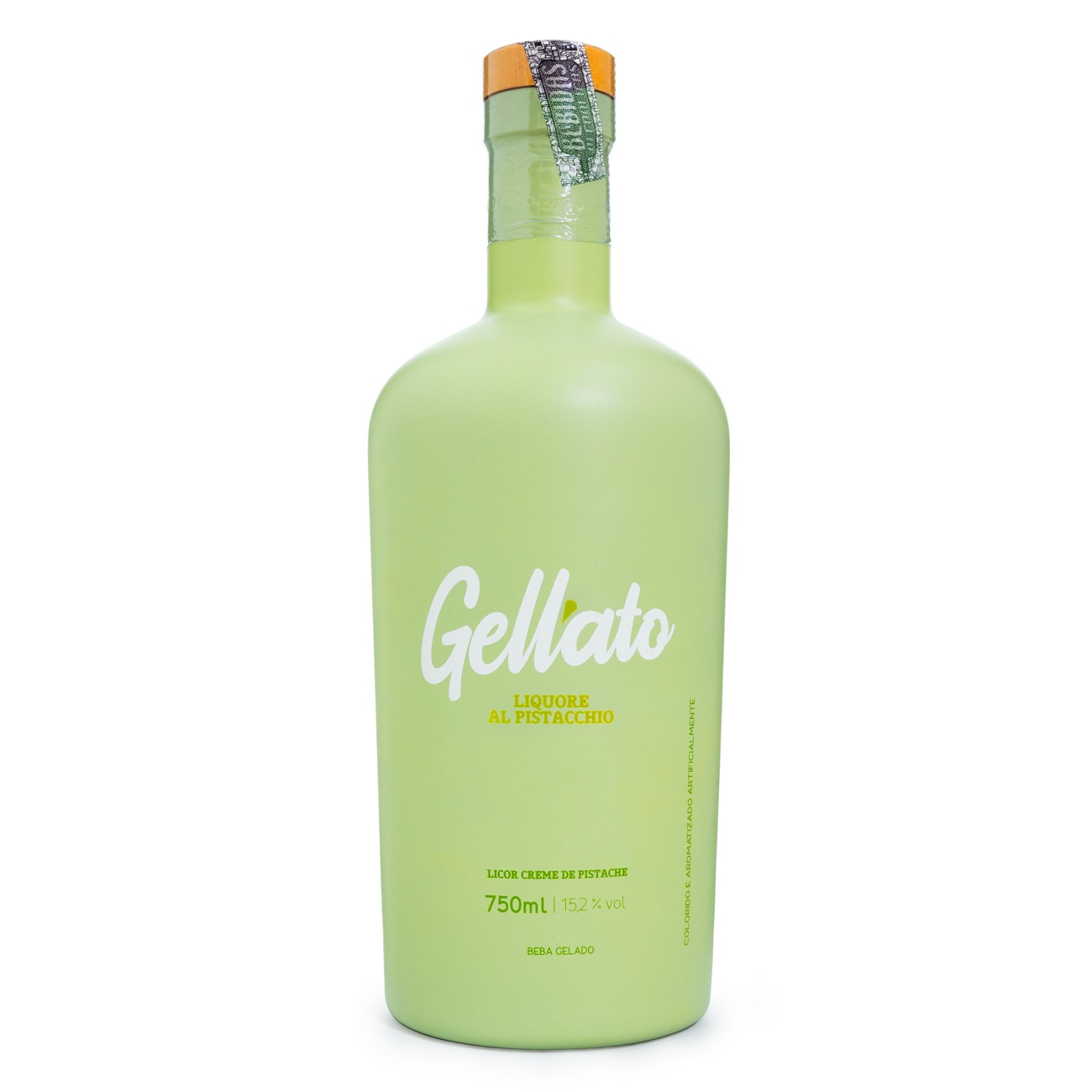 Gellato Licor Creme de Pistache 750ml - Espaço Prime Bebidas
