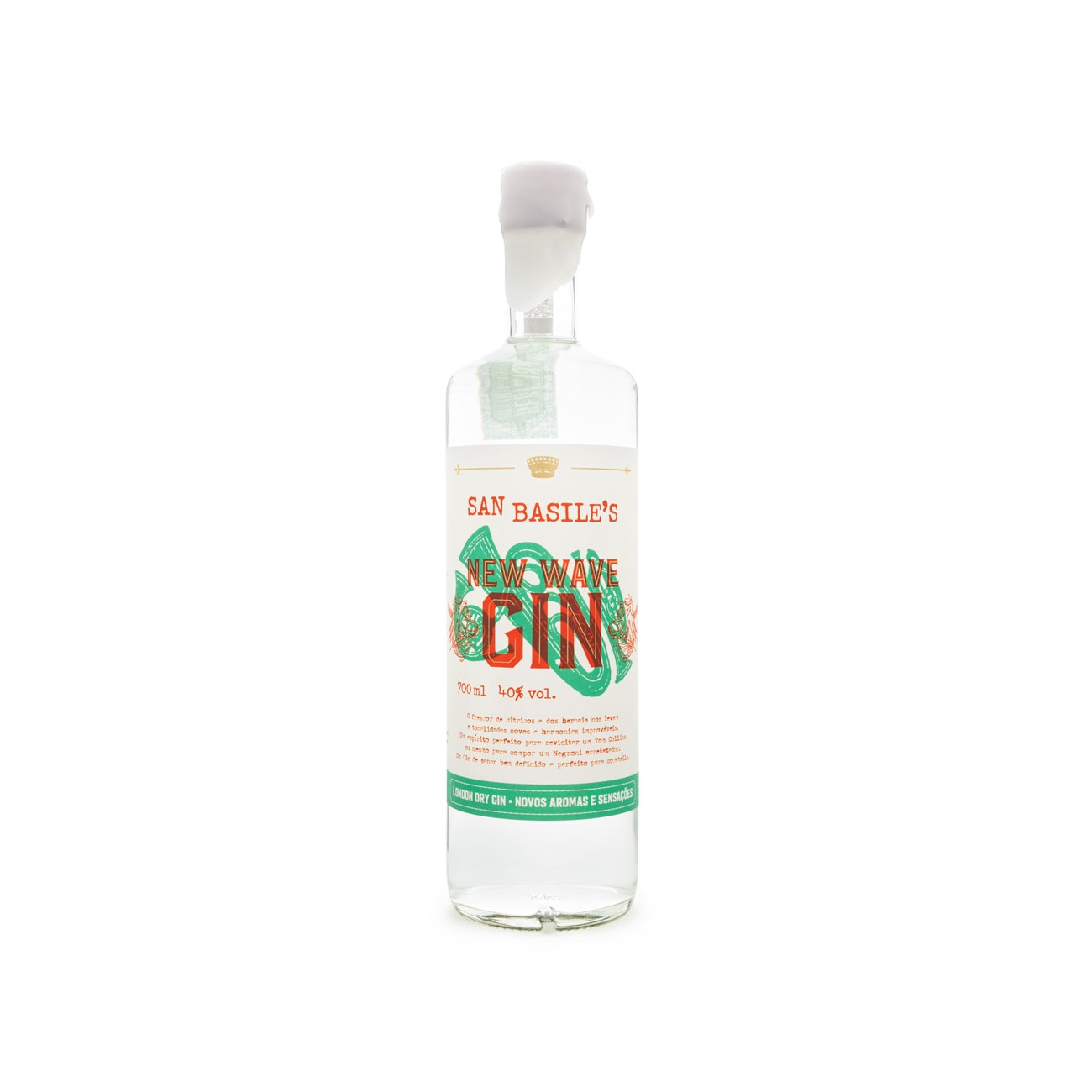 Gin New Wave San Basile 700ml - Espaço Prime Bebidas