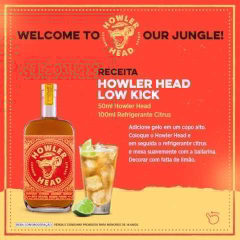 Howler Head Bourbon Whiskey e Banana 750ml - Espaço Prime Bebidas