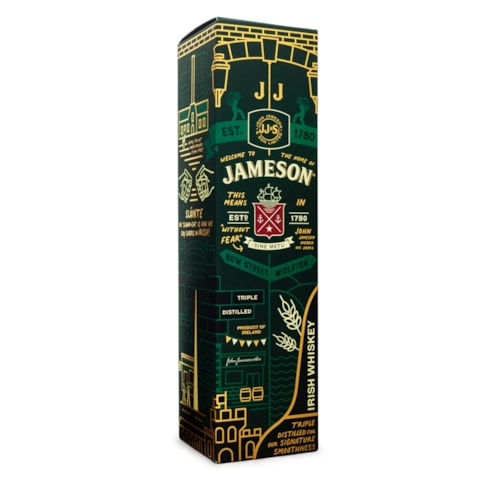 Jameson Irish Whiskey 750ml - Espaço Prime Bebidas