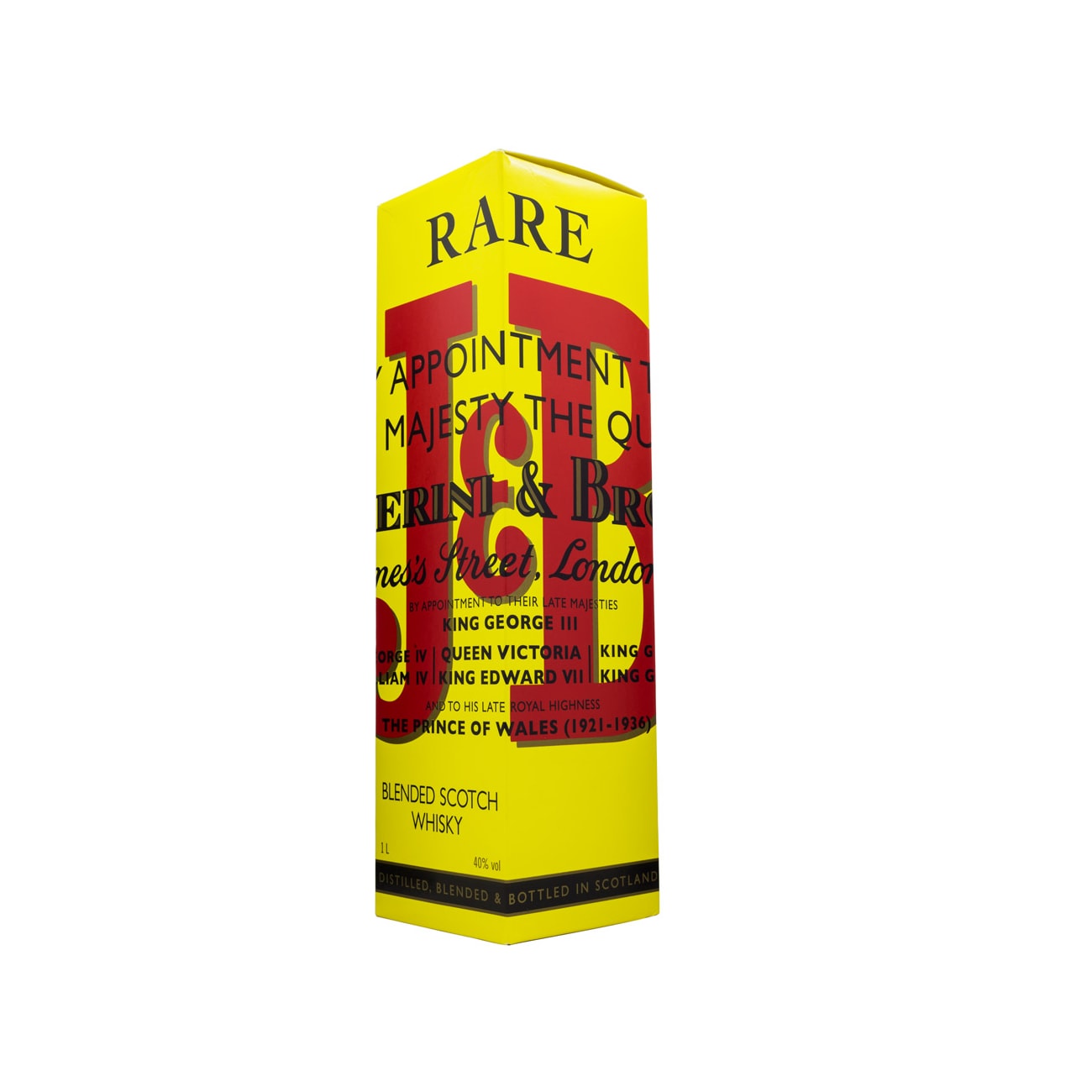 J&B Rare Blended Scotch Whisky 1L - Espaço Prime Bebidas