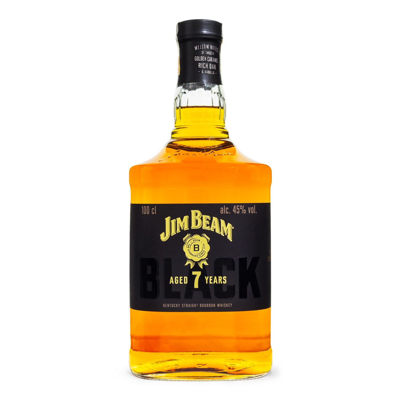Jim Beam Black 7 Anos Bourbon Whiskey 1L - Espaço Prime Bebidas