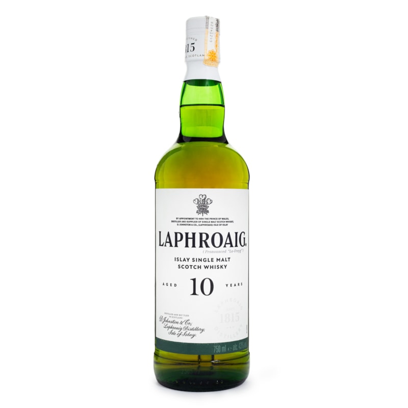 Laphroaig 10 Anos Single Malt Scotch Whisky 750ml Espaço Prime Bebidas