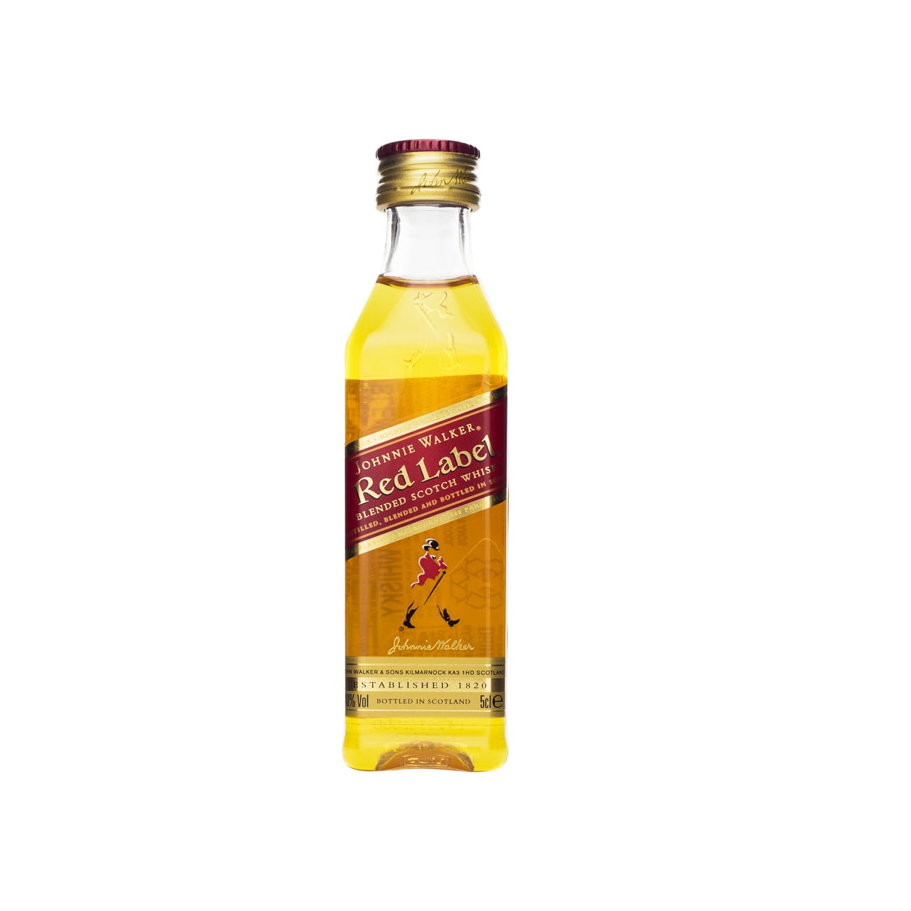 Miniatura Johnnie Walker Red Label Blended Scotch Whisky 50ml - Espaço ...
