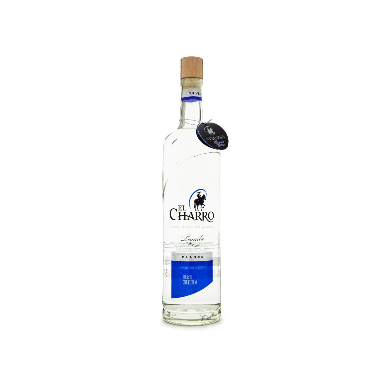 Tequila El Charro Silver 100% Agave 750ml - Espaço Prime Bebidas