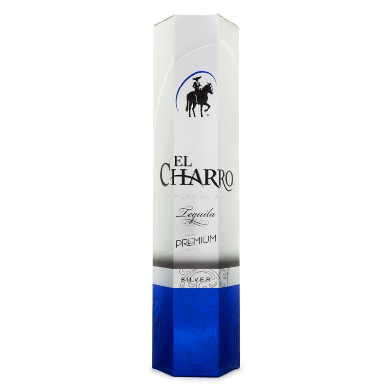 Tequila El Charro Silver 100% Agave 750ml - Espaço Prime Bebidas