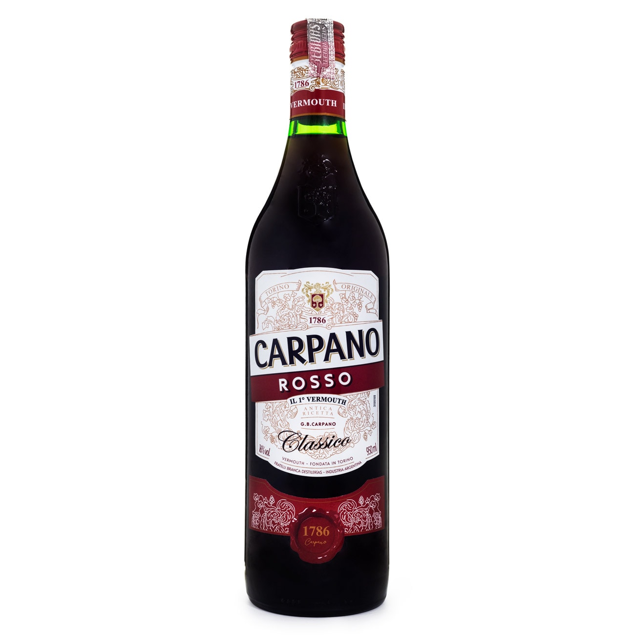 Vermouth Carpano Rosso Classico 950ml (Argentina) - Espaço Prime Bebidas