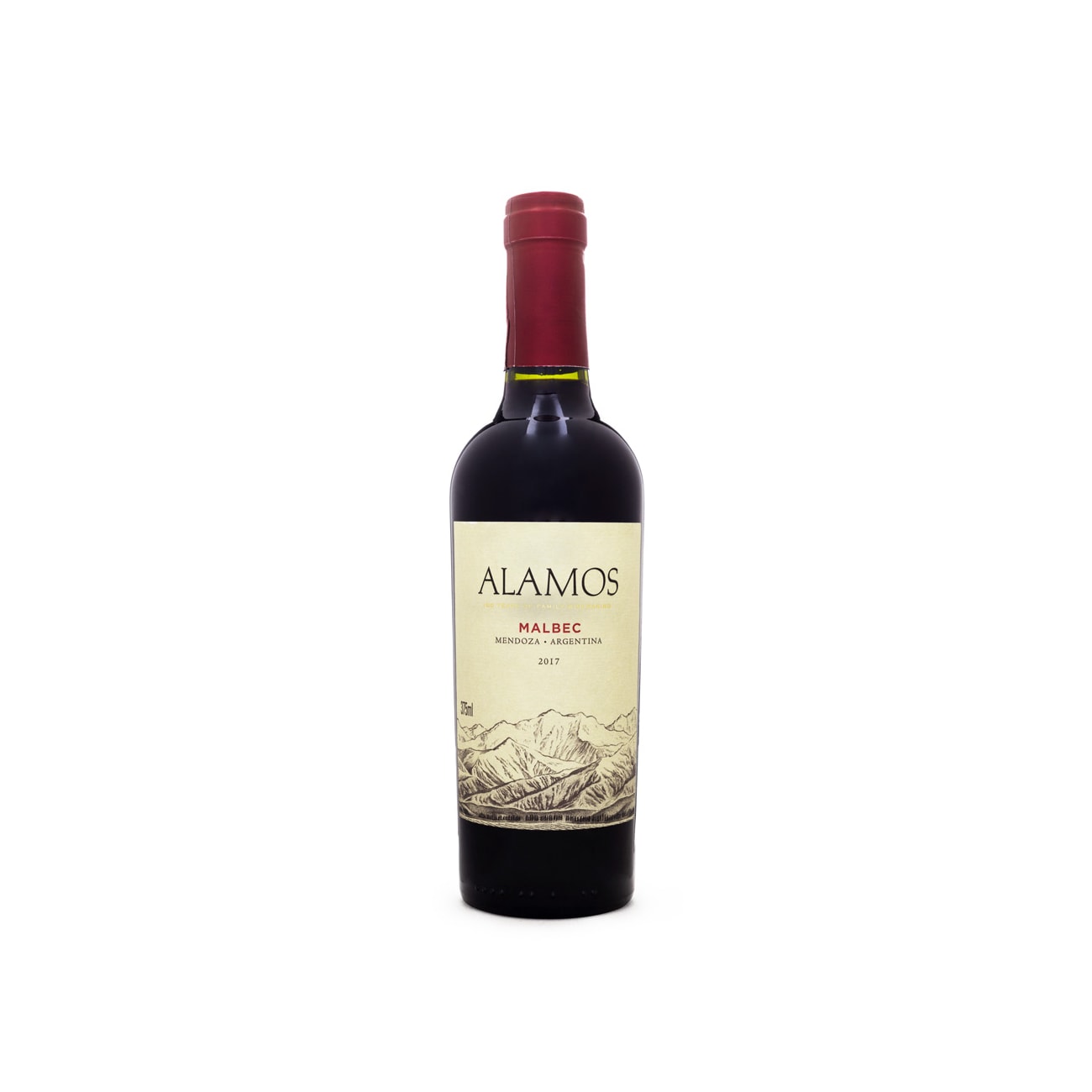 Vinho Alamos Malbec Meia Garrafa 375ml - Espaço Prime Bebidas