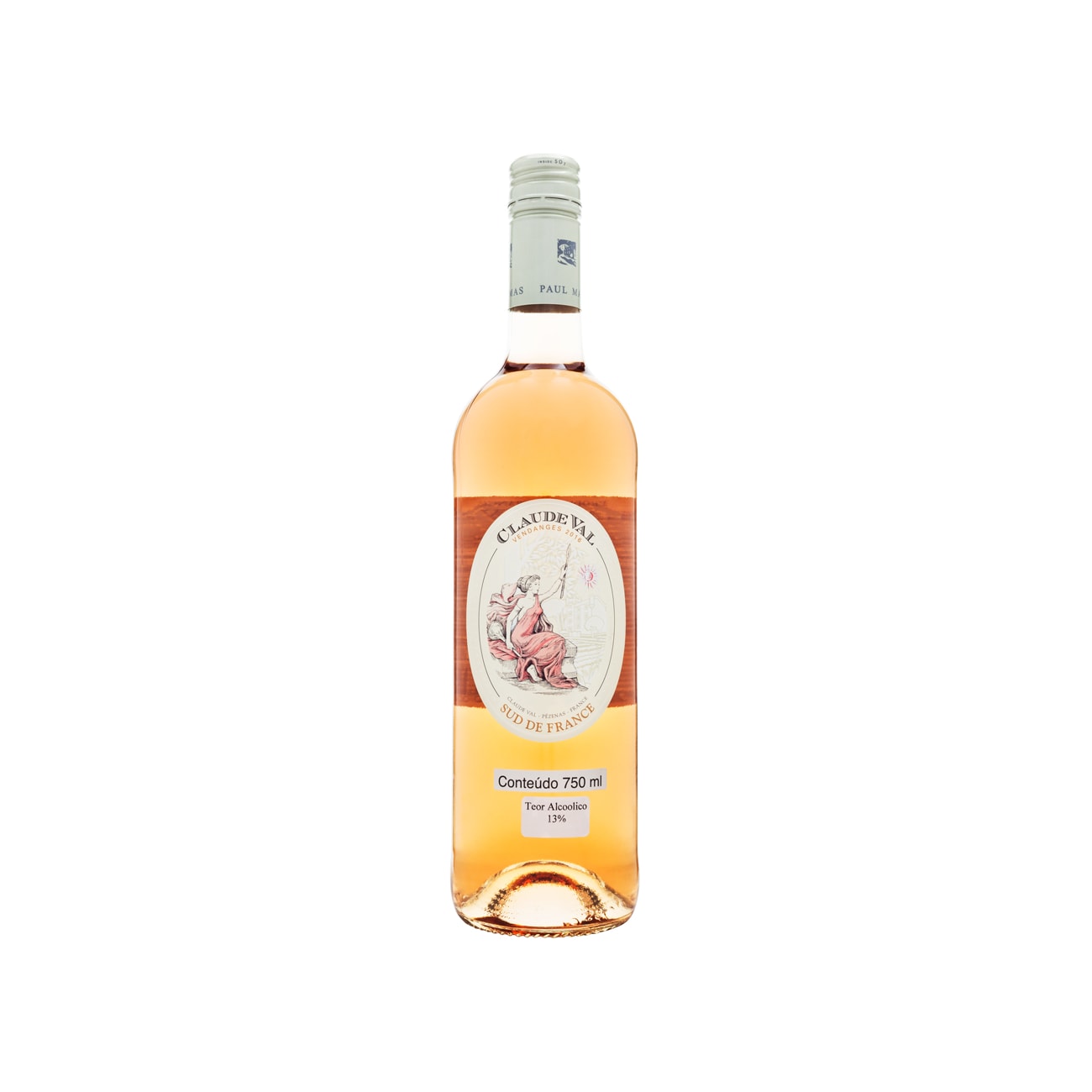 Vinho Paul Mas Claude Val Rosé 750ml - Espaço Prime Bebidas