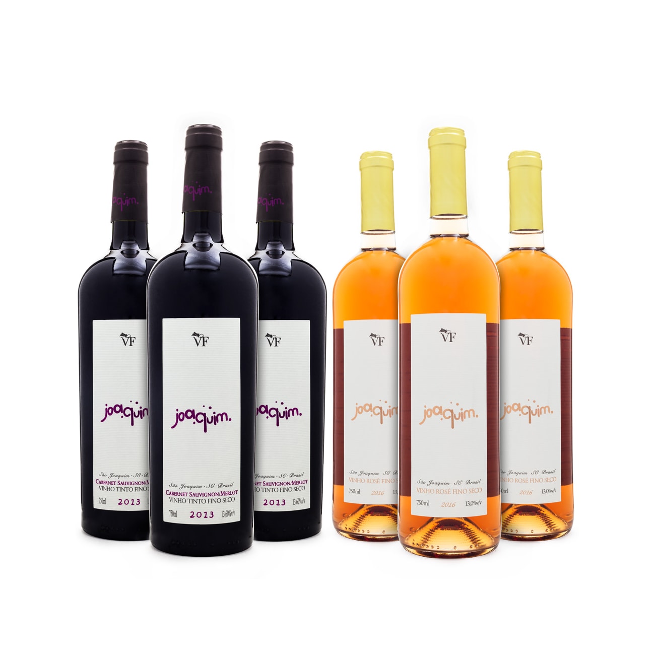 Vinho Villa Francioni Joaquim Combo Tinto e Rosé - 6un - Espaço Prime ...