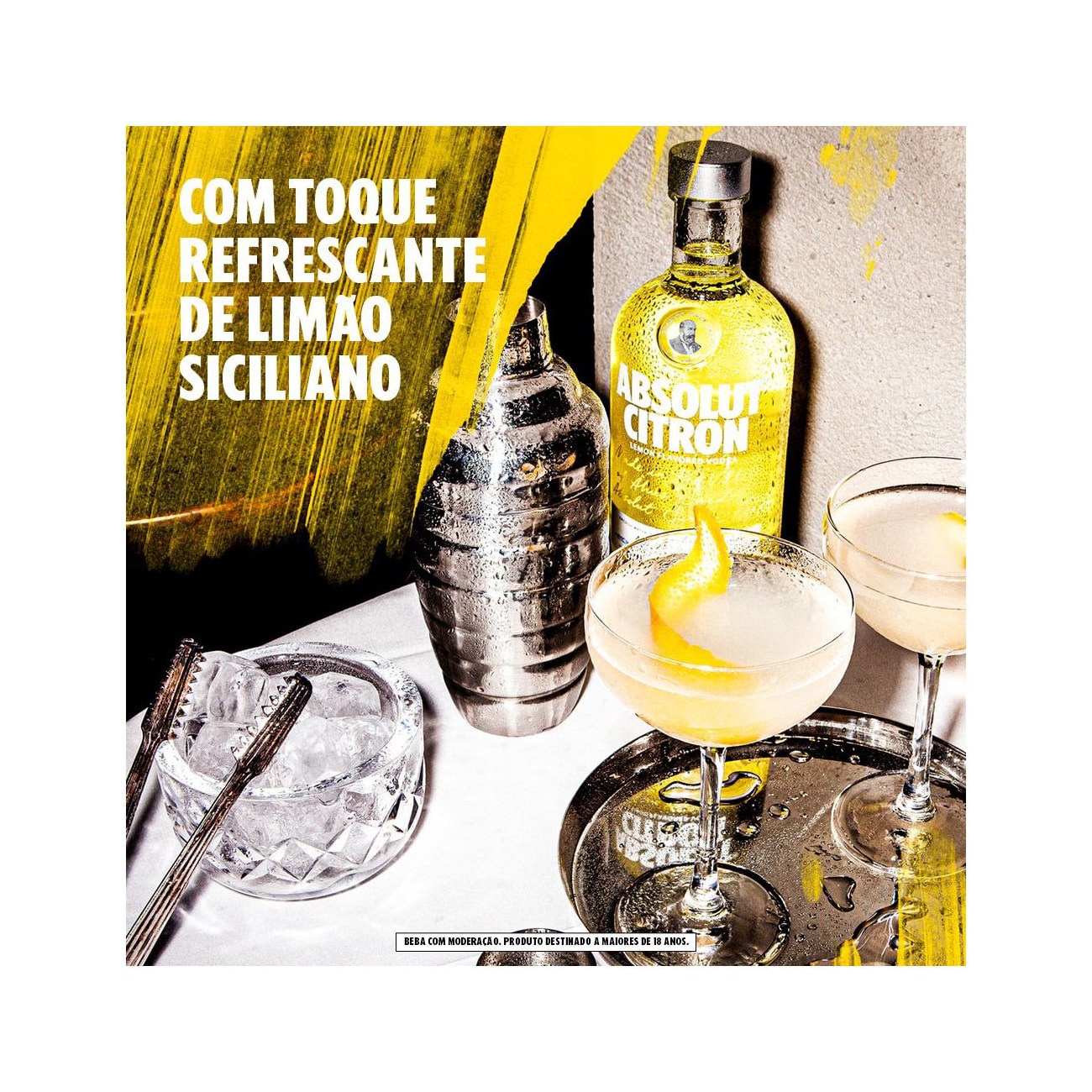 Vodka Absolut Citron 750ml - Espaço Prime Bebidas